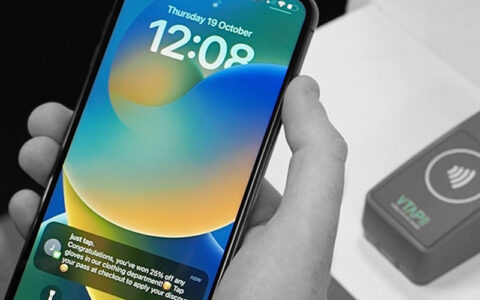 Universal NFC wallet reader - VTAP NFC mobile wallet reader